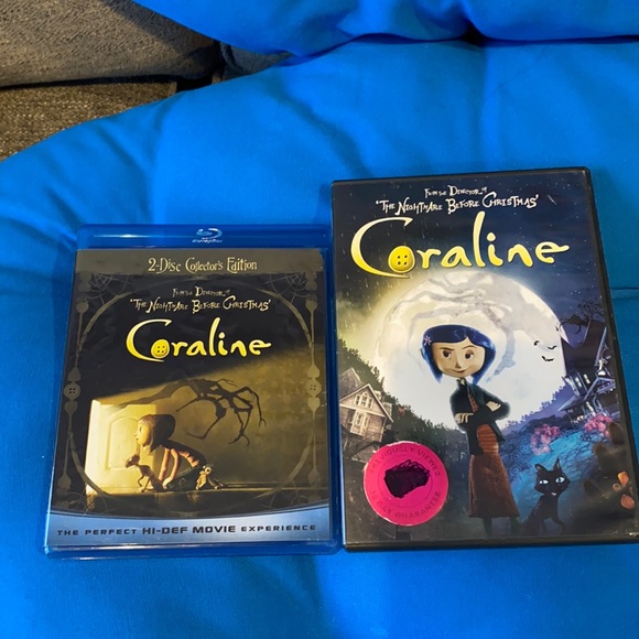 Media | Coraline Dvd And Blu Ray Both Included Cartoon ...